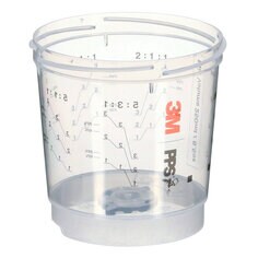 3M™ PPS™ Series 2.0 Vented Spray Cups 26361, Mini (8.5 fl oz, 250 ml ...