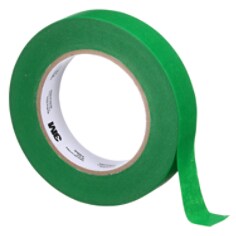 3M™ UV Resistant Green Masking Tape, 24 mm x 55 m, 48 Rolls/Case | 3M ...