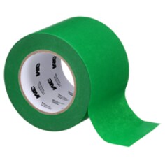 3M™ UV Resistant Green Masking Tape, 96 mm x 55 m, 24 Rolls/Case | 3M ...
