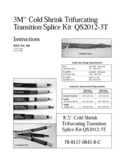 3M™ Trifurcating Transition Splice Kits | 3M India