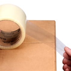 Scotch® Box Sealing Tape 371, Clear, 72 mm x 100 m, 24 Rolls/Case | 3M ...