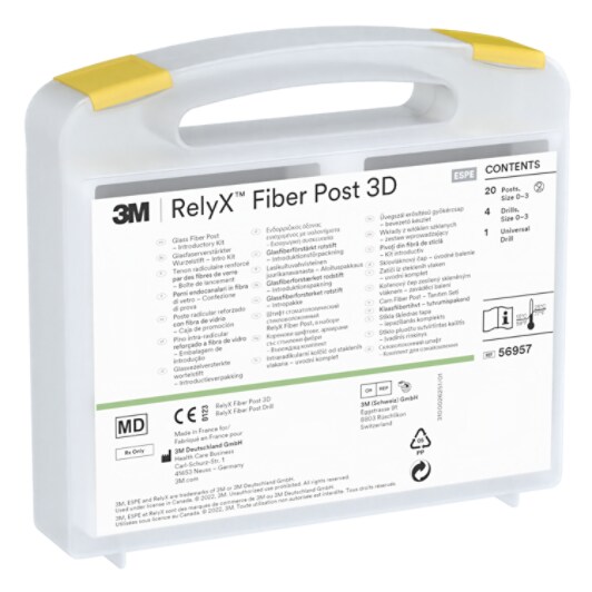 3M™ RelyX™ Fiber Post 3D Introductory Kit, 56957 | 3M Israel