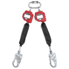 3M™ Protecta® Twin-Leg Self-Retracting Lifeline 3100511, Web, Swivel ...
