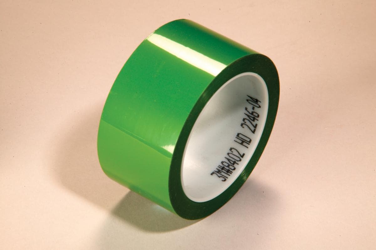 3M™ Polyester Tape 8402, Green, 1 in x 72 yd, 36 ea/Case | 3M Singapore