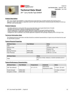 3M™ Carry Handle Tape 8346HP, Clear, 25 mm x 5000 m, 1/Case – Victory ...