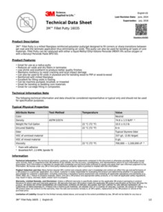 3M™ Fillet Putty 16035, Neutral, 5 Gallon (Pail), Drum | Victory Supply ...