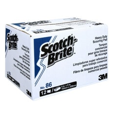 Scotch-Brite™ Heavy Duty Scour Pad 86, 6 in x 9 in, 12/Box, 3 Boxes ...
