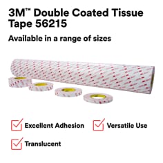 3M™ Double Coated Tissue Tape 56215 | 3M United States