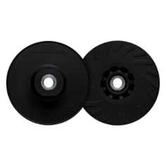 3M™ Disc Back-up Pad Ribbed, 11227, Hard, Black, 4.5 in, One Piece, 10 ...