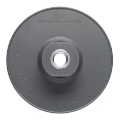 3M™ Disc Back-up Pad Ribbed, 11231, Medium, Gray, 4 in, One Piece, 10 ...