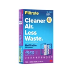 Filtrete™ Refillable Filter Kit 1550 MPR RS2001-5-1R-CA, 16 in x 25 in ...