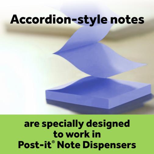 Accordion Post It Notes With Lines