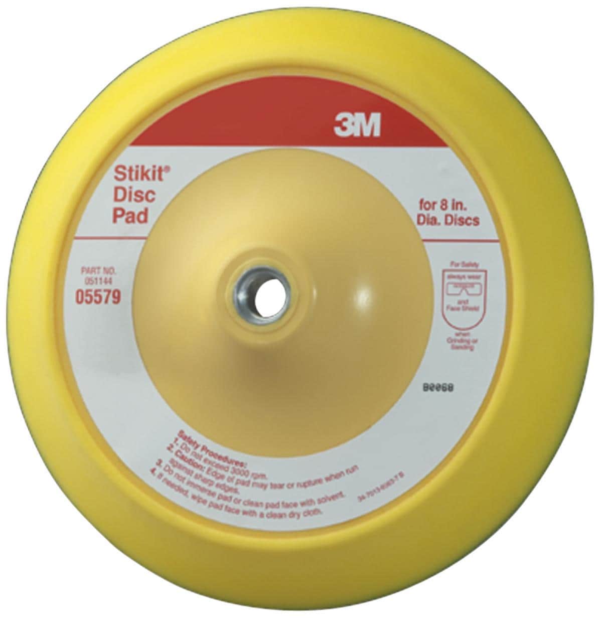 3M™ Stikit™ Disc Pad, 05579, 8 in, 1 per case | 3M Singapore