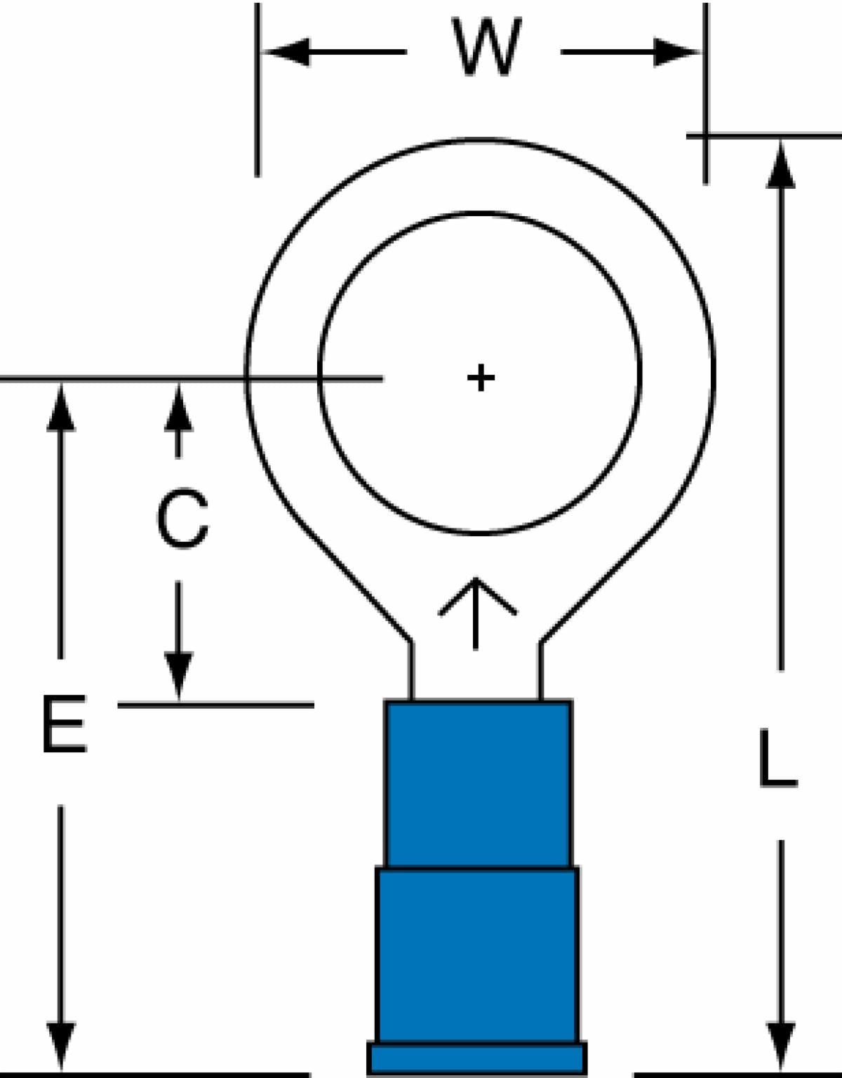3M™ Scotchlok™ Ring Nylon Insulated, 100/bottle, MNG14-38RX | 3M Singapore