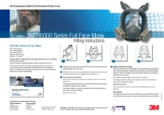 3M™ Reusable Full Face Mask 6000 Series | 3M United Kingdom
