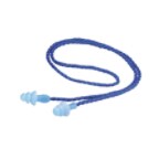 3M™ Tapón Auditivo Reutilizable 1290 con Cordón Trenzado, Azul, 1/Caja ...