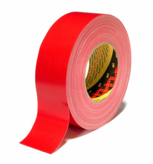 3M™ Extra Heavy Duty Duct Tape 389, Red, 19 mm x 50 m | 3M United Kingdom
