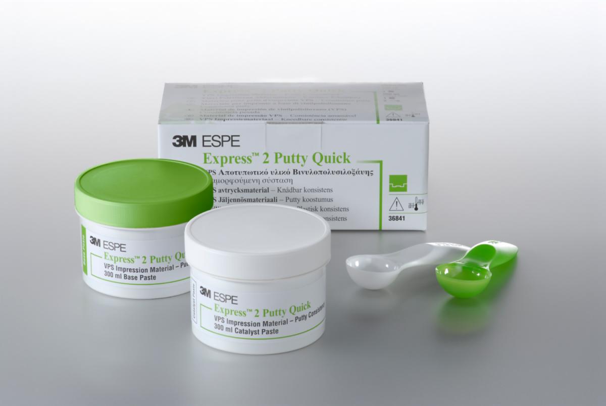 3M™ Express™ 2 Putty Quick, Recarga Boião Base 300ml/Ud, Catalisador ...