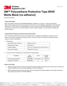 3M™ Polyurethane Protective Tape 8545 | 3M India