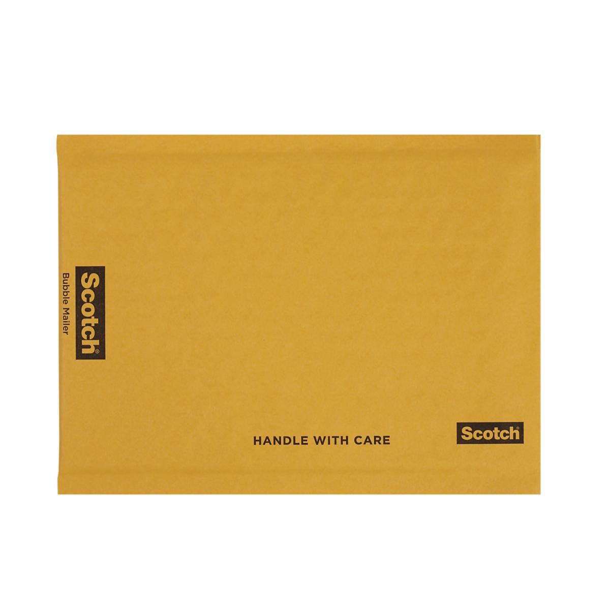 Scotch™ Bubble Mailer 7914-6, 8.5 in x 11 in Size #2, 6 Pack | 3M ...