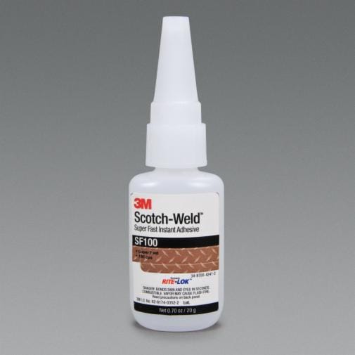 3M™ Scotch-Weld™ 瞬間接著劑 SF100, 20 g | 3M 臺灣