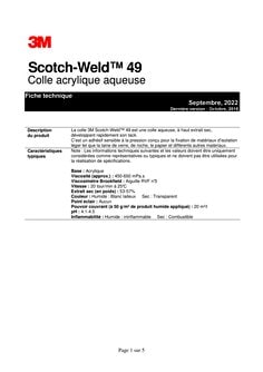 Colle Contact Pour Matériaux d'Isolation 49 3M™ Fastbond™ | 3M France