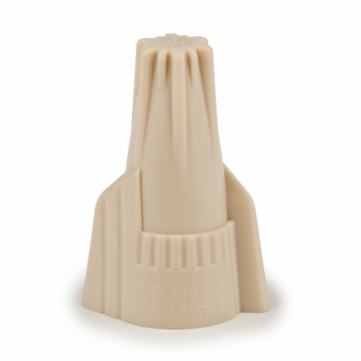 3M™ Electrical Spring Connector 412-BAG Tan, 22-10 AWG, 500 per Bag ...