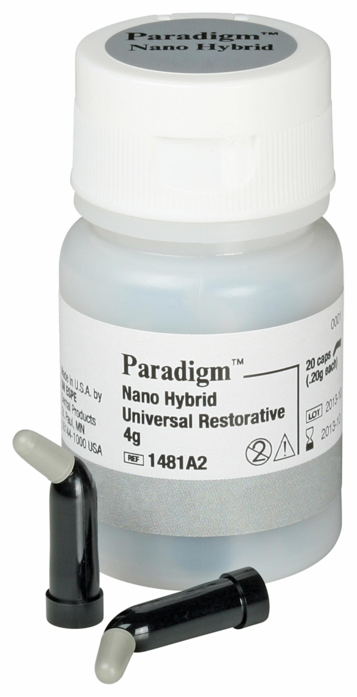 3M™ Paradigm™ Nano Hybrid Universal Restorative, 1481D3, 20 0.2g ...