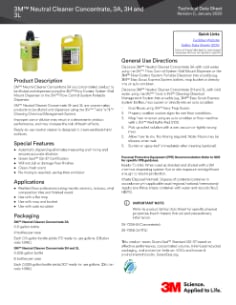 3M™ Neutral Cleaner Concentrate 3 | 3M India