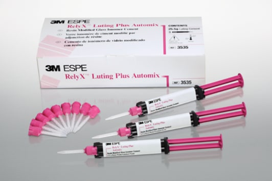 RelyX™ Luting Plus Automix Resin Modified Glass Ionomer Cement - Value ...