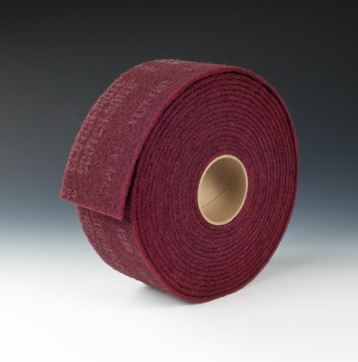 Scotch-Brite™ Light Deburring Roll, A VFN, 3 in x 30 ft (7.62 cm x 9.14 ...