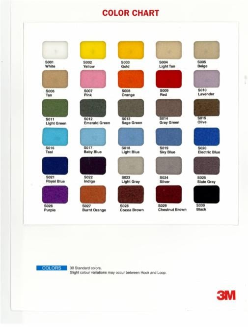 3m Color Chart Wrap 'N Graphics Vinyl Color Chart