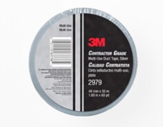3M™ Contractor Grade Multi-Use Duct Tape 2979, Silver, 1.88 in x 60 yd ...