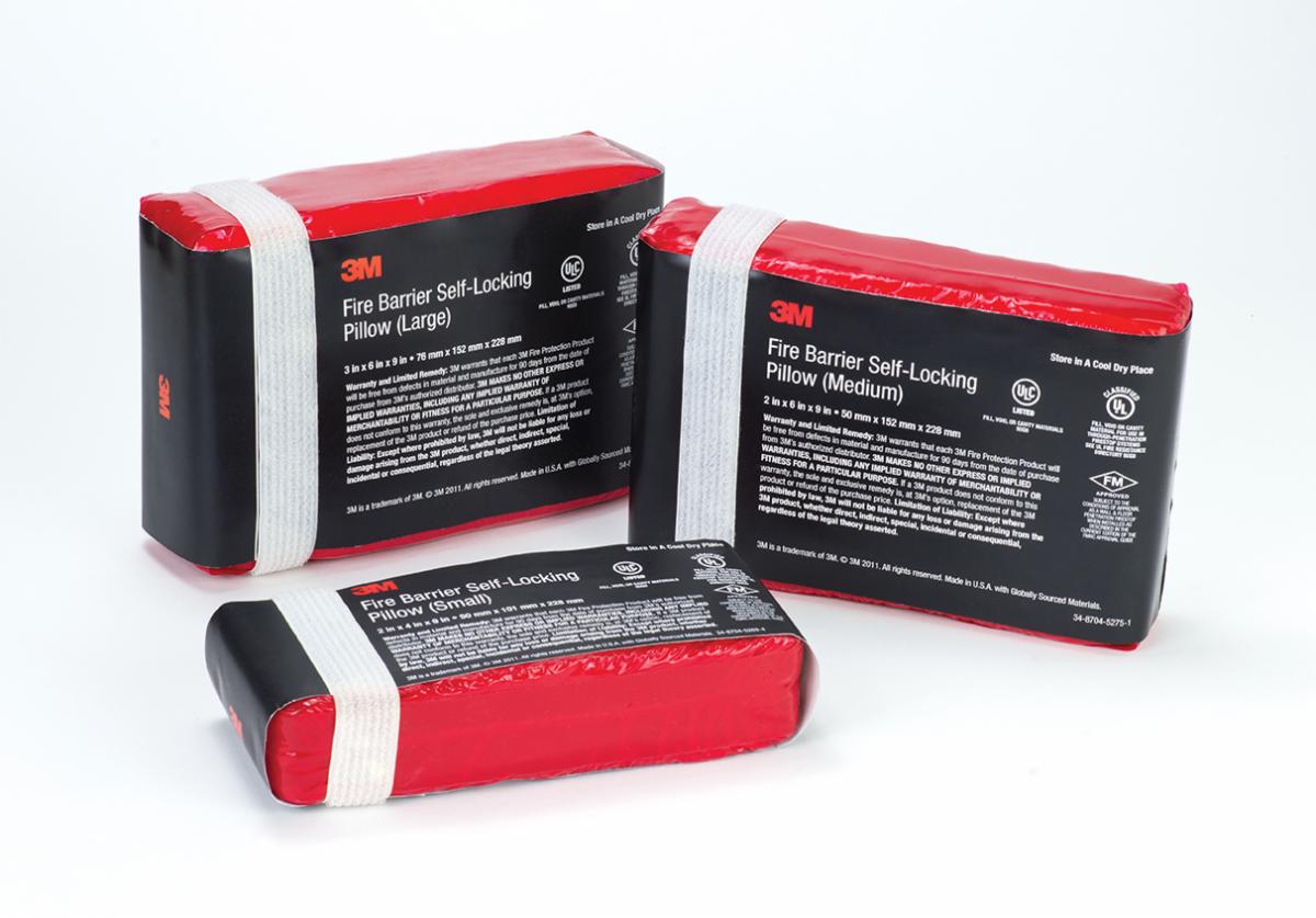 3M™ Fire Barrier Self-Locking Pillows | 3M United States