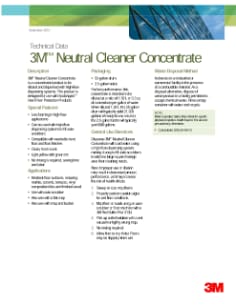 3M Neutral Cleaner Concentrate, 2.5 Gallon, 2/Case
