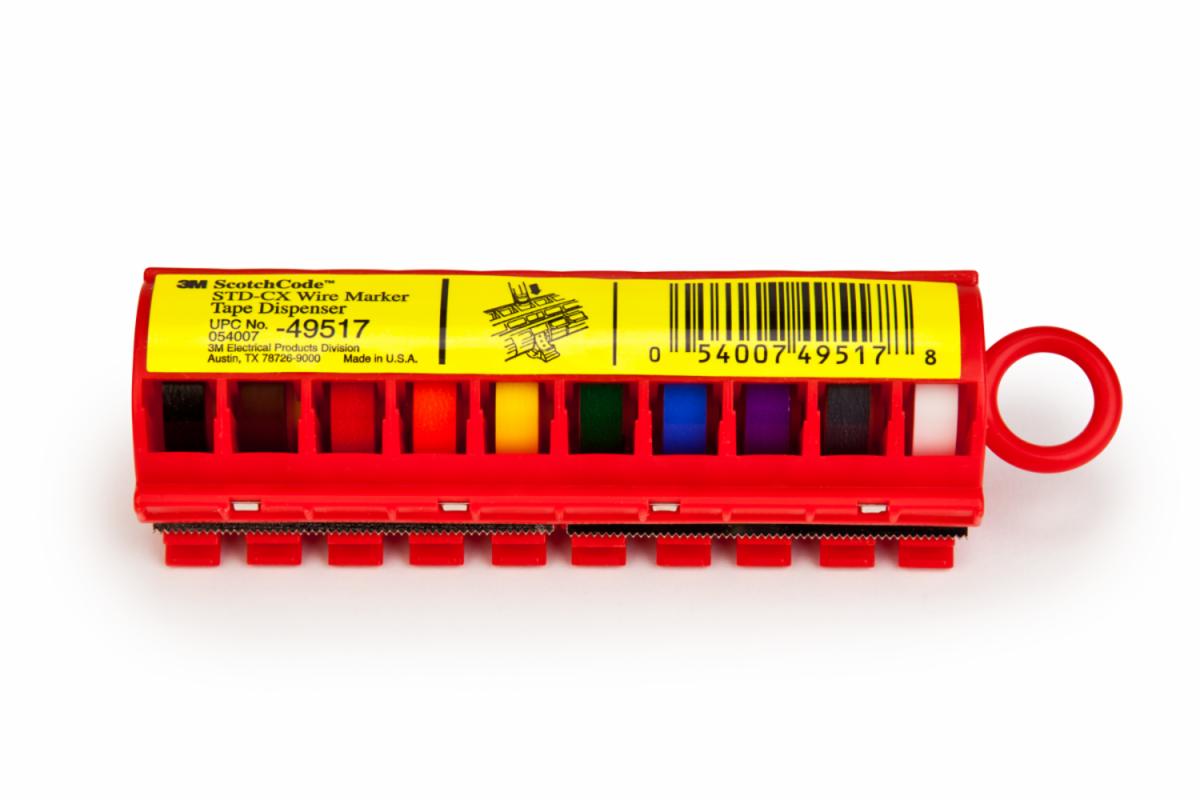 3M™ ScotchCode™ Wire Marker Tape Dispenser with Tape STD-C | 3M Hong Kong