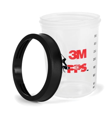 3M™ PPS™ Lid & Liner Kit, 16112, Midi (13.5 fl oz), 200 Micron Full ...