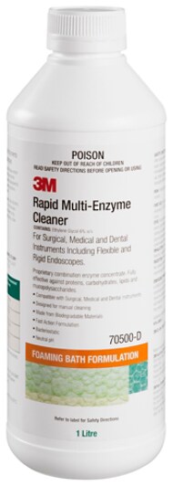 3M™ Rapid Multi-Enzyme Cleaner 70500-D