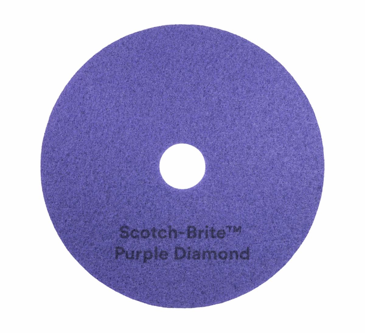 Scotch-Brite™ Purple Diamond Floor Pad Plus | 3M New Zealand