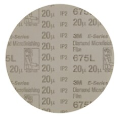 3M™ Hookit™ Diamond Microfinishing Film Disc 675L, 20 Mic, Config | 3M ...