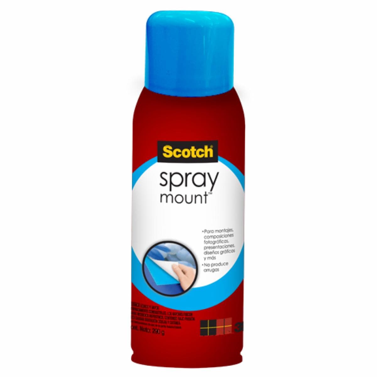 Adhesivo Reposicionable Scotch® Spray Mount™, 290 g, 12 Latas/Caja | 3M ...