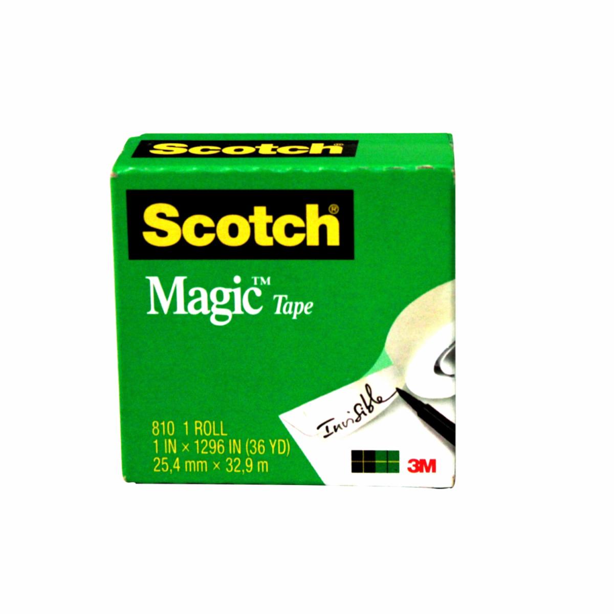 Scotch® Magic™ Tape 810, 1 in x 1296 in Boxed | 3M Indonesia