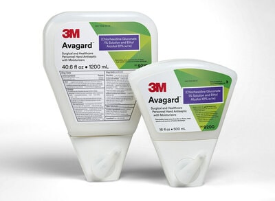 3M™ Avagard™ (Chlorhexidine Gluconate 1% Solution and Ethyl Alcohol 61% ...