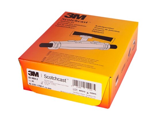 3M™ Scotchcast™ 92-NBA5 Premium Resin Cable Inline Joint Kit to suit ...