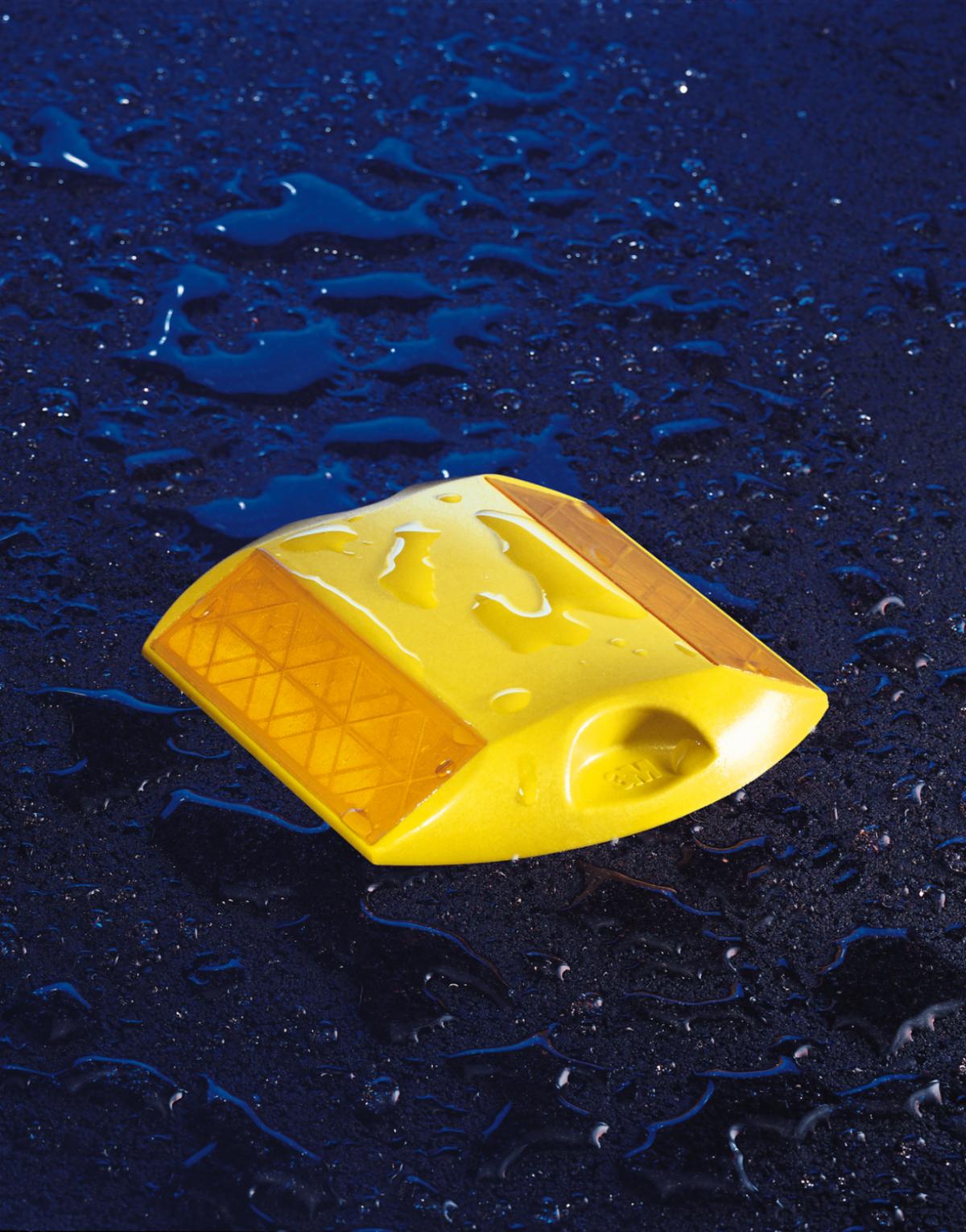 3M™ Raised Pavement Marker 290 291-2Y, Two-Way Yellow | 3M Hong Kong