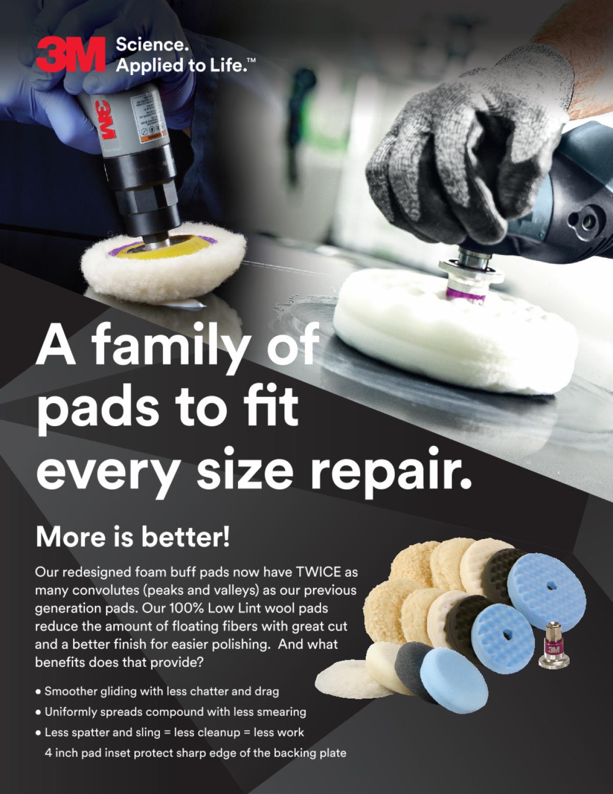 3M™ Ultrafine Foam Polishing Pad, 05751, 8 in, 12 per case | 3M Hong Kong